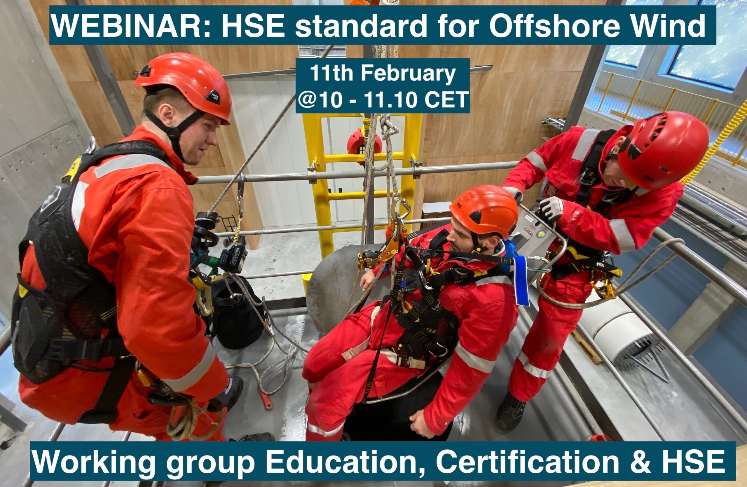 WEBINAR: HSE standard for Offshore Wind – Norwegian Offshore Wind