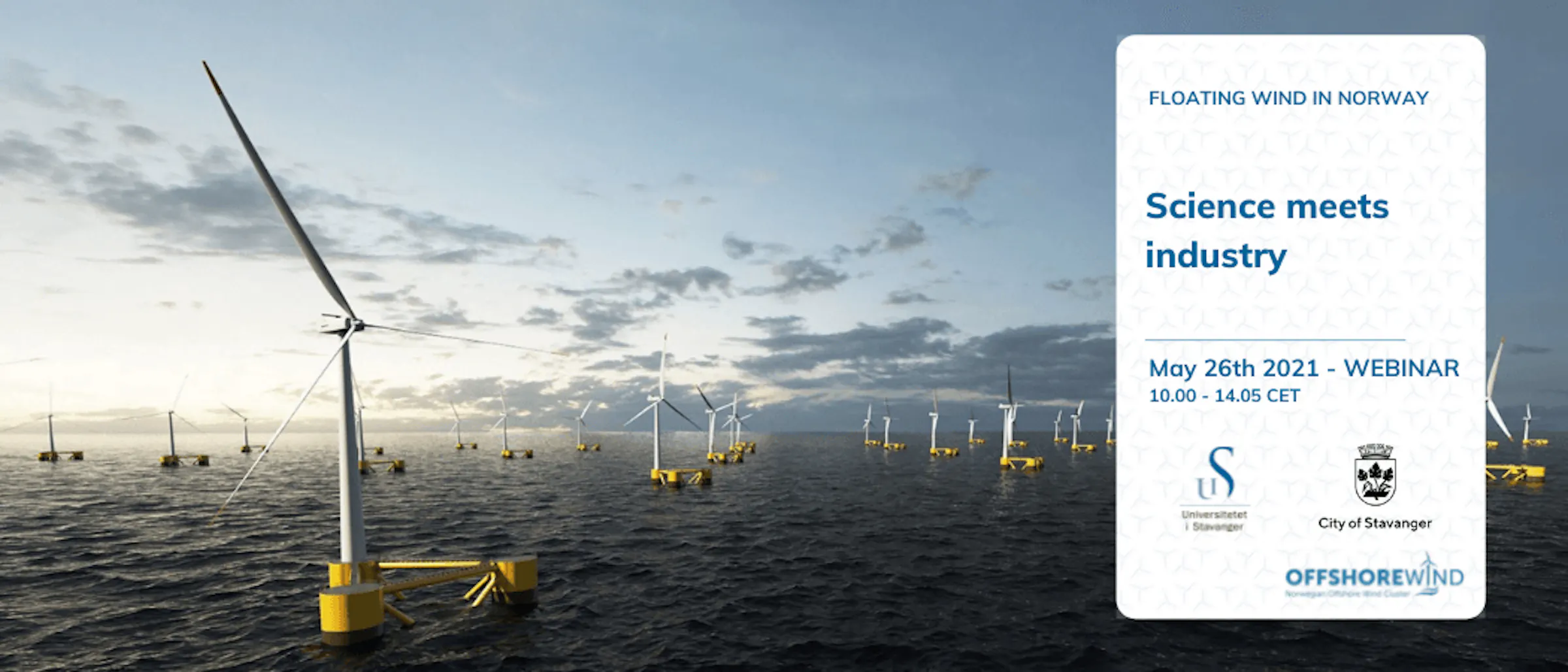 Webinar: Science meets industry - Floating Offshore Wind in Norway ...