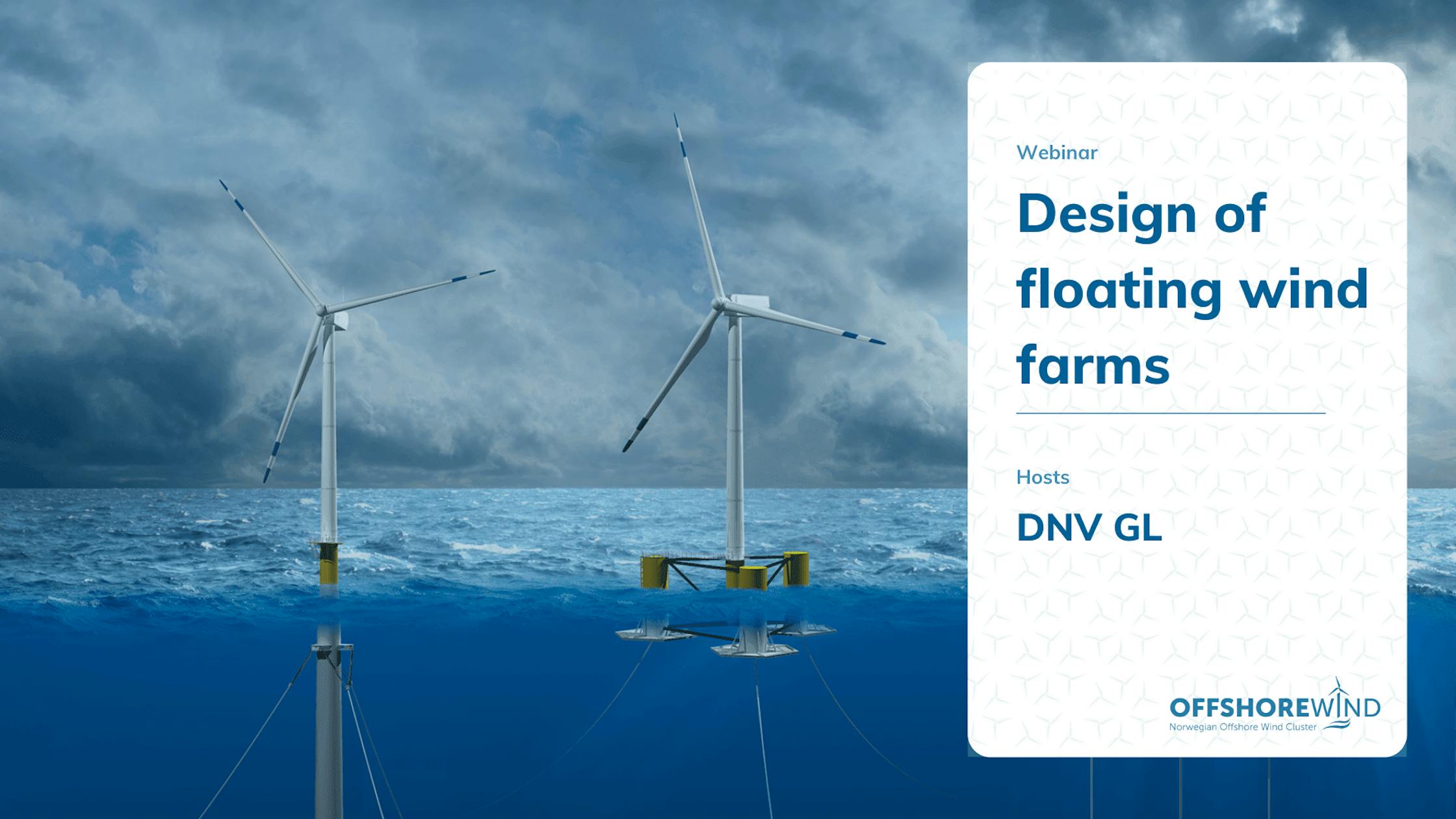 Webinar - Design of floating wind farms (simulation and digitalisation ...