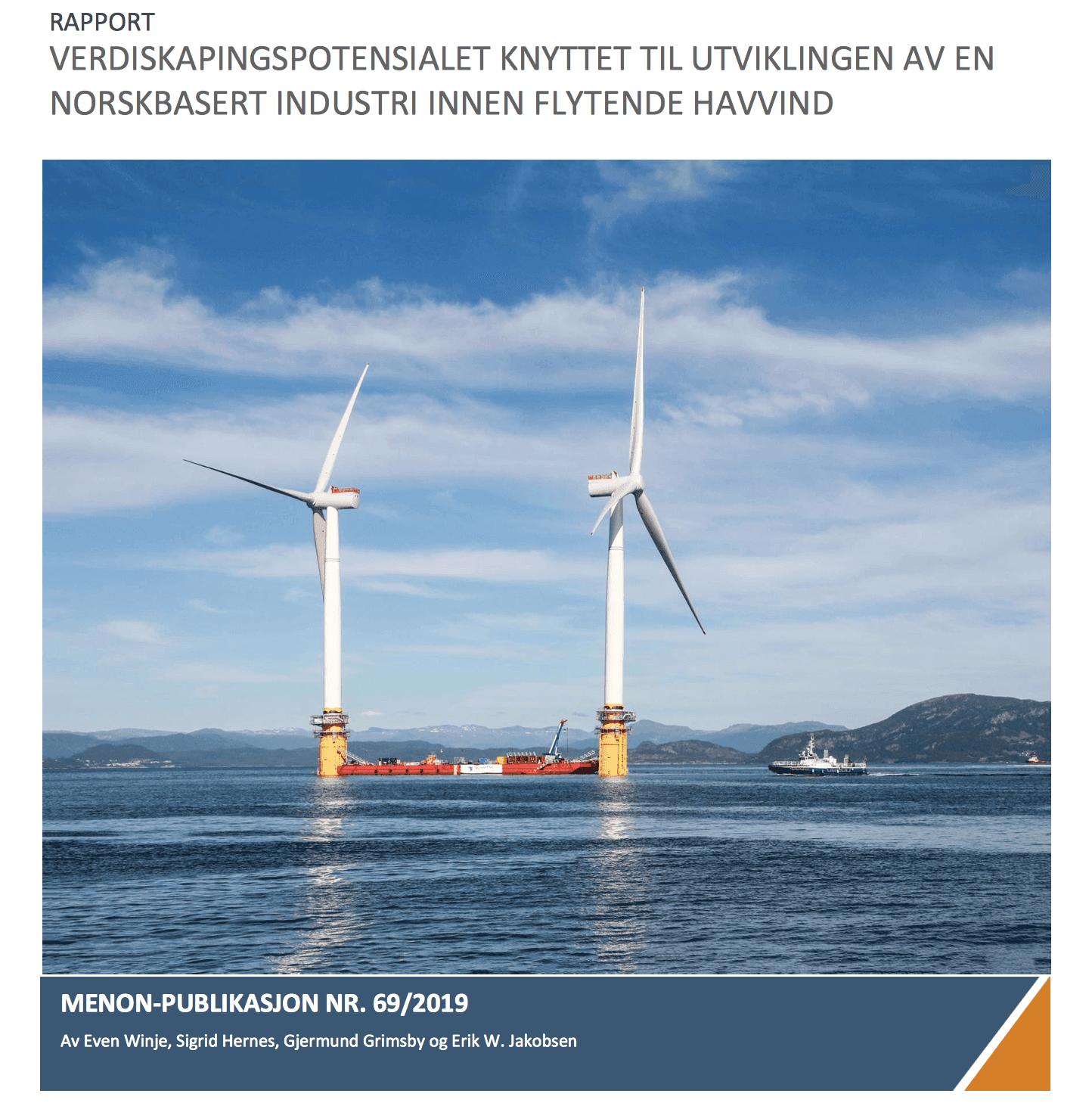 Flytende havvind kan bli norsk milliardindustri! – Norwegian Offshore Wind