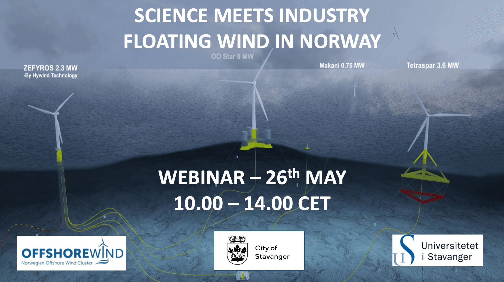 Webinar: Science meets industry - Floating Offshore Wind in Norway ...